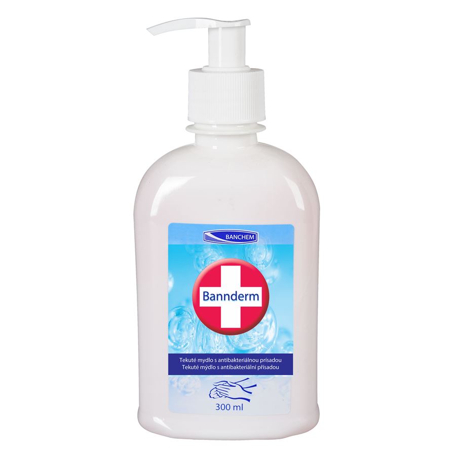 Bannderm - antibakteriálne mydlo 300 ml | Banchem s.r.o.
